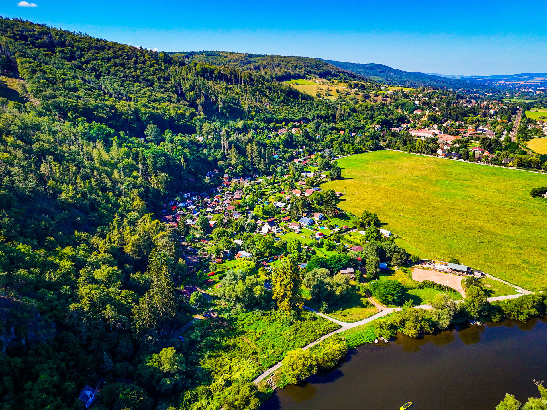 Pozemek o velikosti 710 m2